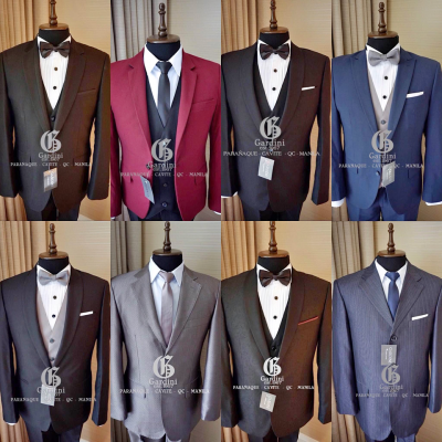 Tuxedo / Suit / Americana/ Barong / Vest / Coat For Rent & Custom Made ...
